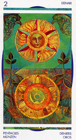 Free Daily Tarotscope -- Feb 2, 2014 -- Two of Pentacles Free Daily Tarotscope -- Feb 2, 2014 -- Two of Pentacles