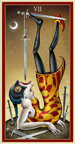 Free Daily Tarotscope -- Feb 3, 2014 -- Seven of Swords Free Daily Tarotscope -- Feb 3, 2014 -- Seven of Swords