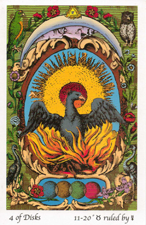 Free Daily Tarotscope — Apr 25, 2015 — Four of Disks | Ask the Astrologers